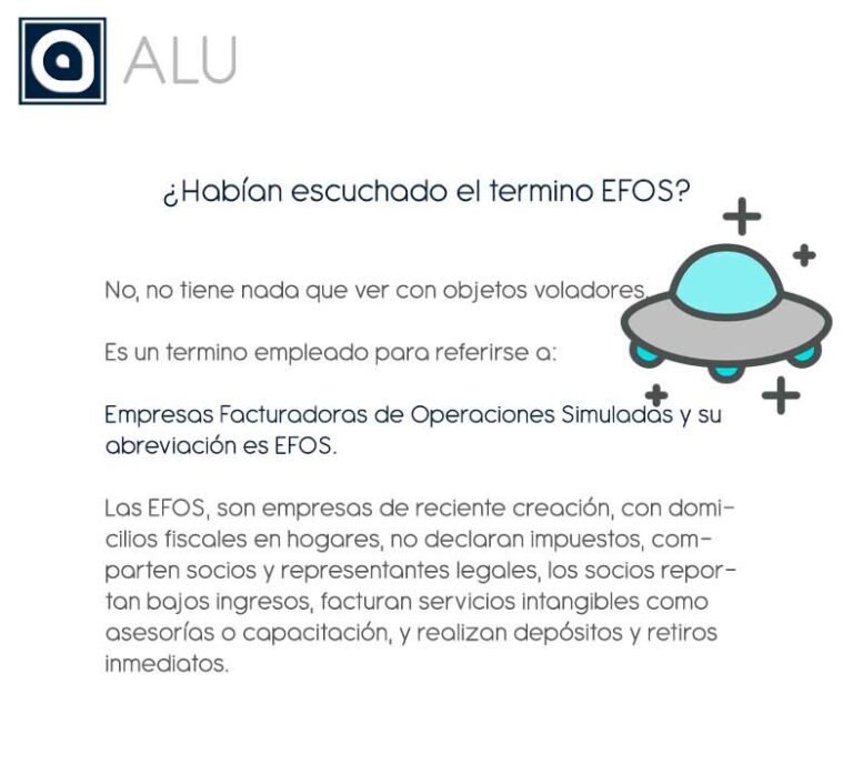 Qué son las EFOS | ALU